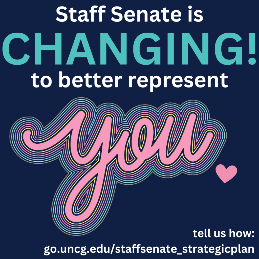 Staff Senate Strategic Plan Survey | UNCG Staff Senate